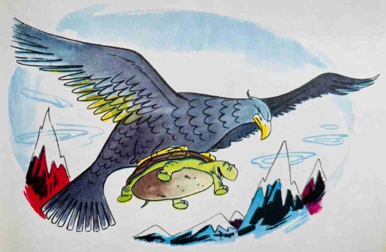 LA TORTUGA Y EL ÁGUILA 🐢 fabulas cortas Audiocuentos