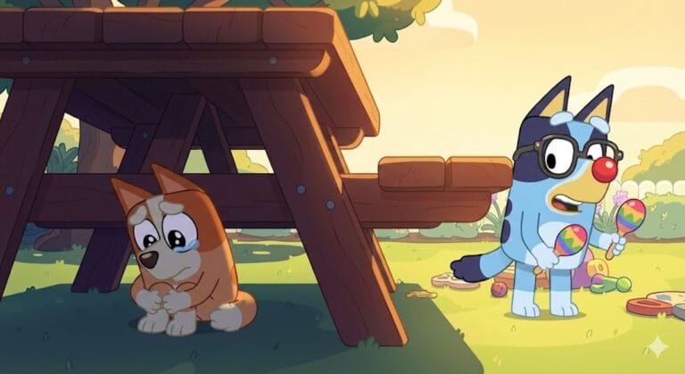 Bluey: El Día Gris 🌧️ Cuento sobre validar la tristeza