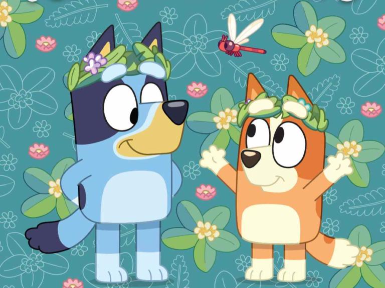La Tienda de Flores, BLUEY 🌹 Audiocuentos 🌸CUENTO DISNEY